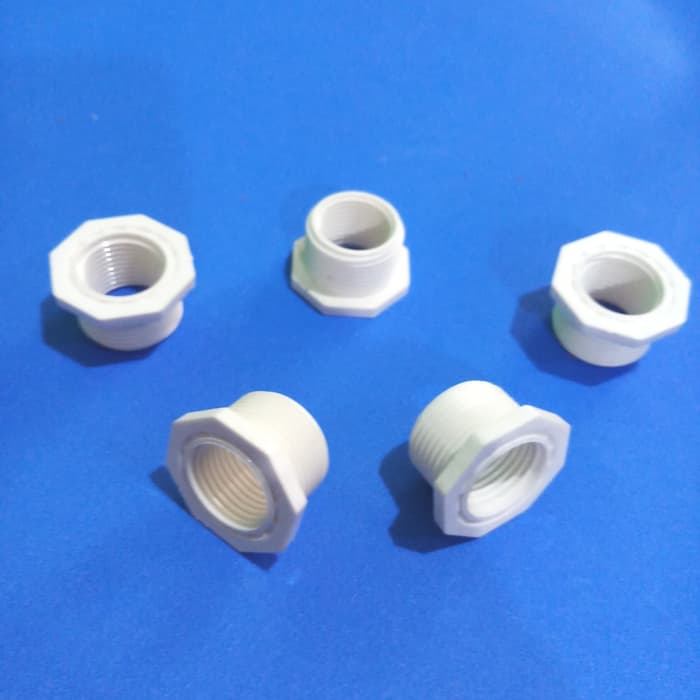 Jual Vlok ring drat luar3/4"×drat dalam 1/2" pvc dan stainless | Shopee ...