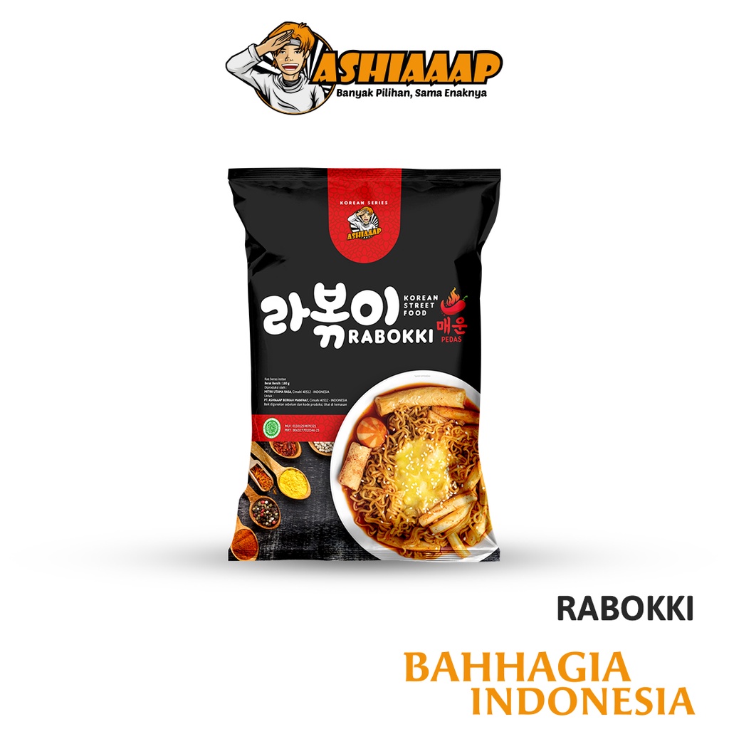 Jual Ashiaaap Rabokki - Ramen Topokki HALAL (180gr) / Tteokbokki ...