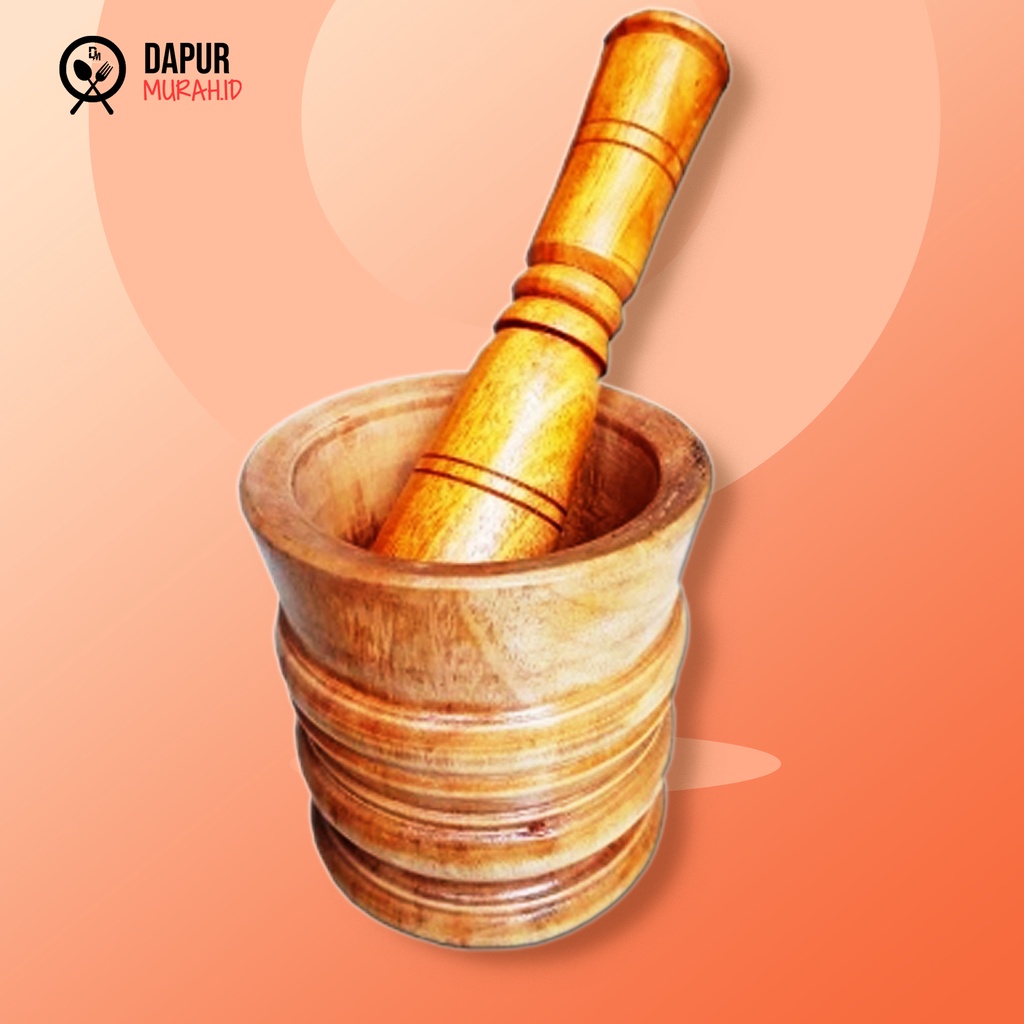 Jual Lumpang dan alu Kayu Kecil Penumbuk Obat Kayu - Deplok Obat ...