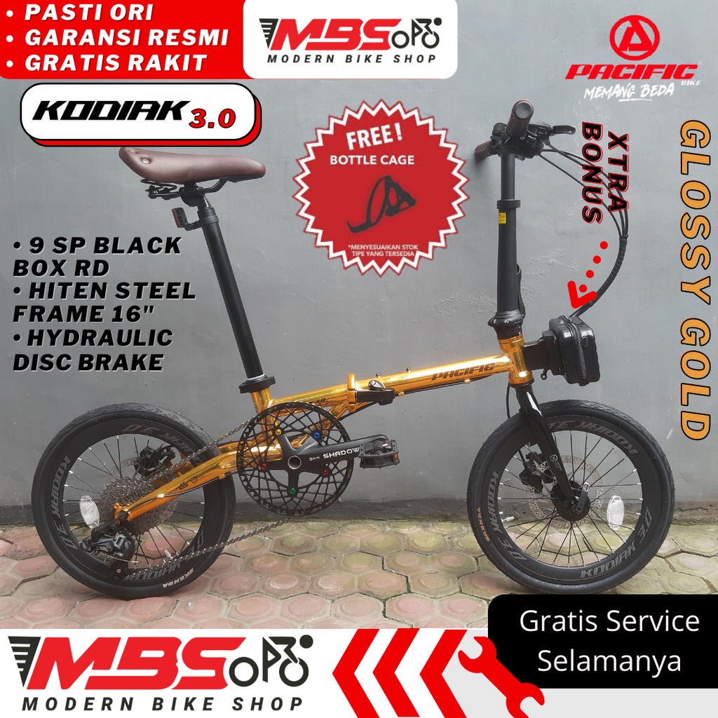 Jual pacific NORIS VT 1.0 KODIAK 3.0 FLUX 3.0 blitz 3.0 16" inch 9 speed original murah sepeda ...