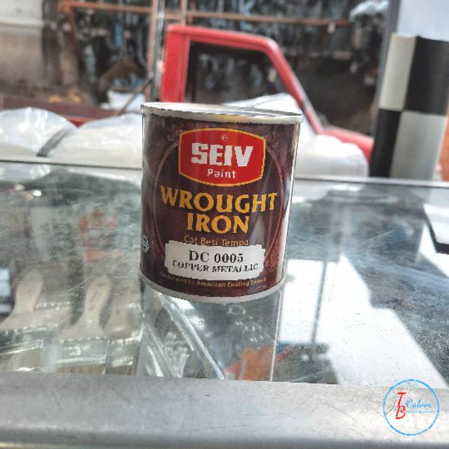 Jual CAT BESI TEMPA warna tembaga Copper Metallic 250 ml Seiv | Shopee ...