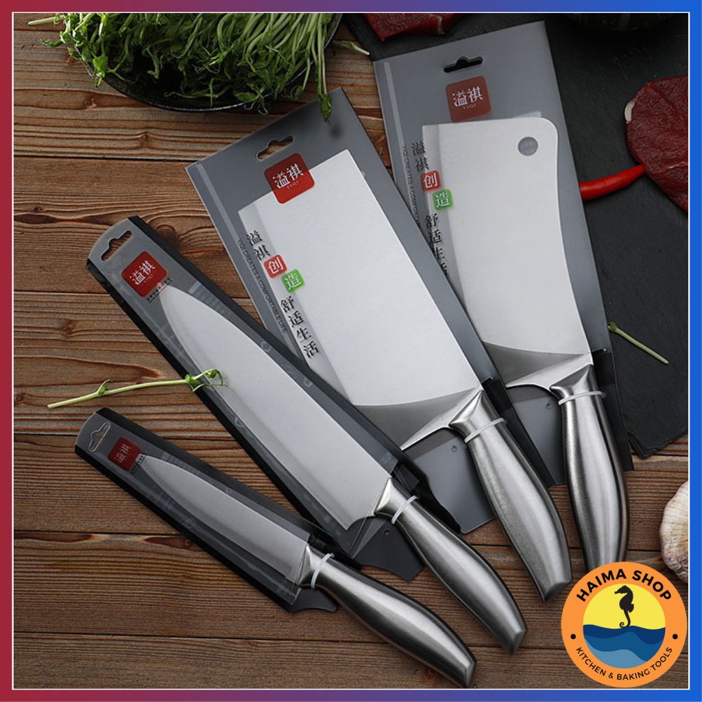 Jual Pisau dapur HOMEXO YIQI / Pisau Chef Knife Stainless Steel Super ...