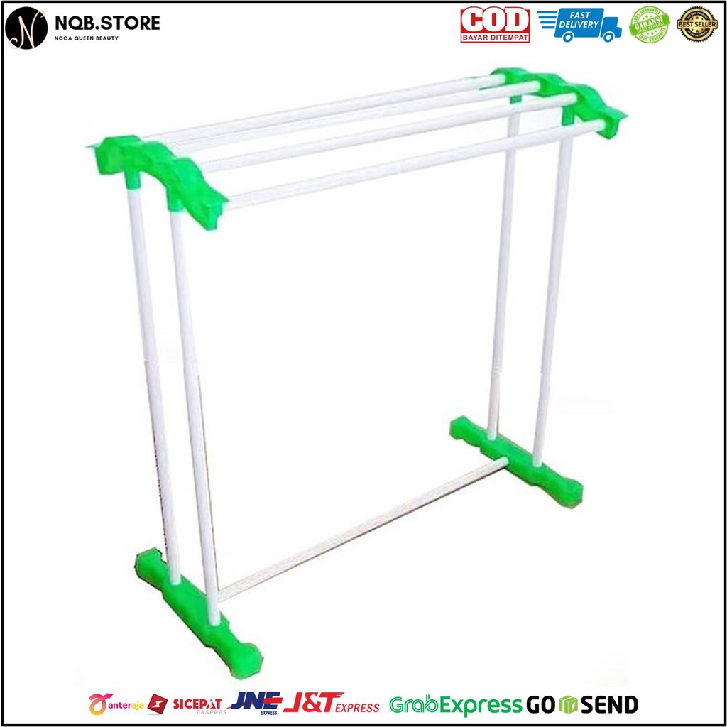 Jual JEMURAN HANDUK PORTABLE Pipa Besi 5 Sekat Original NAGOYA | Shopee ...