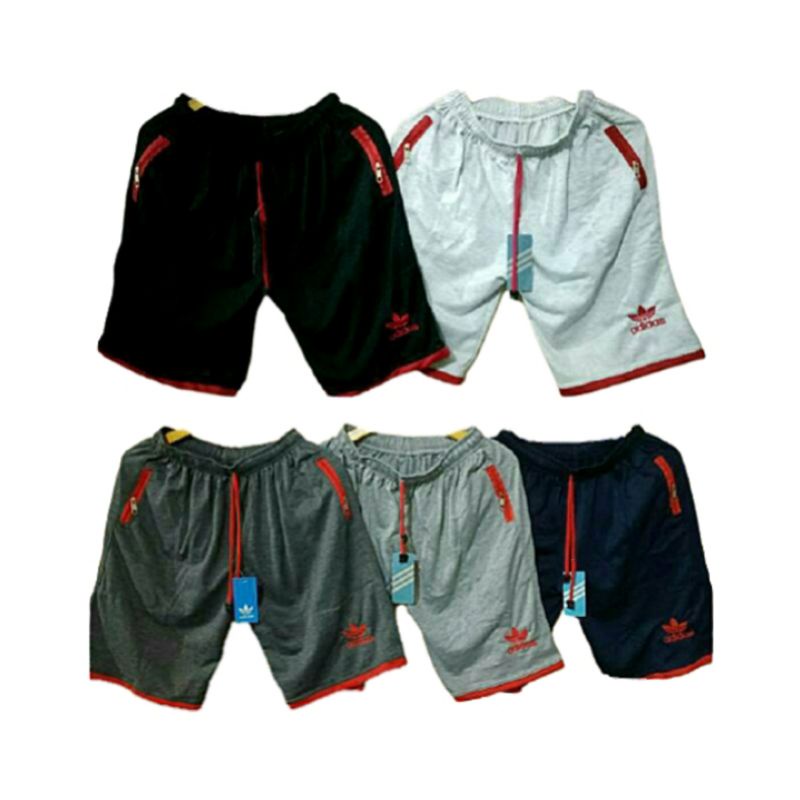 Jual Celana Kolor Pria Dewasa Pendek 3/4 Kantong Resleting | Shopee ...