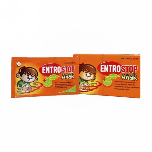 Jual ENTROSTOP ANAK SACHET SIRUP 10 ML | Shopee Indonesia