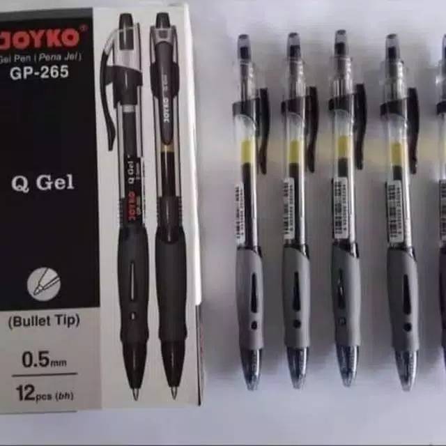 Jual Pulpen Gel Joyko Cetek Q Gel GP-265 | Shopee Indonesia