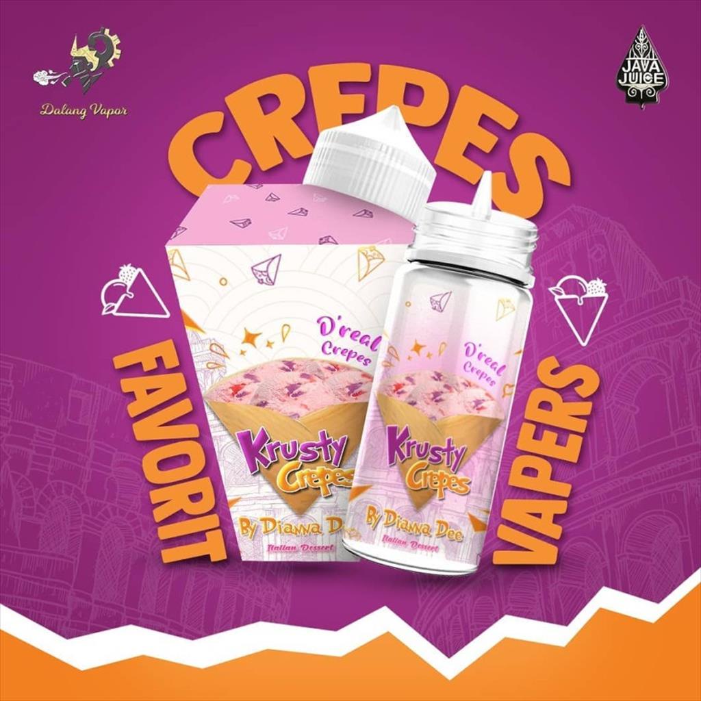 Jual Liquid KRUSTY CREPES V2 Italian Dessert 100ML by Dianna Dee x ...