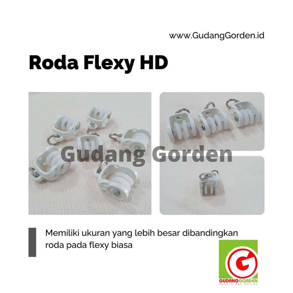 Jual Roda Rel Batang Lengkung Flexy HD | Shopee Indonesia