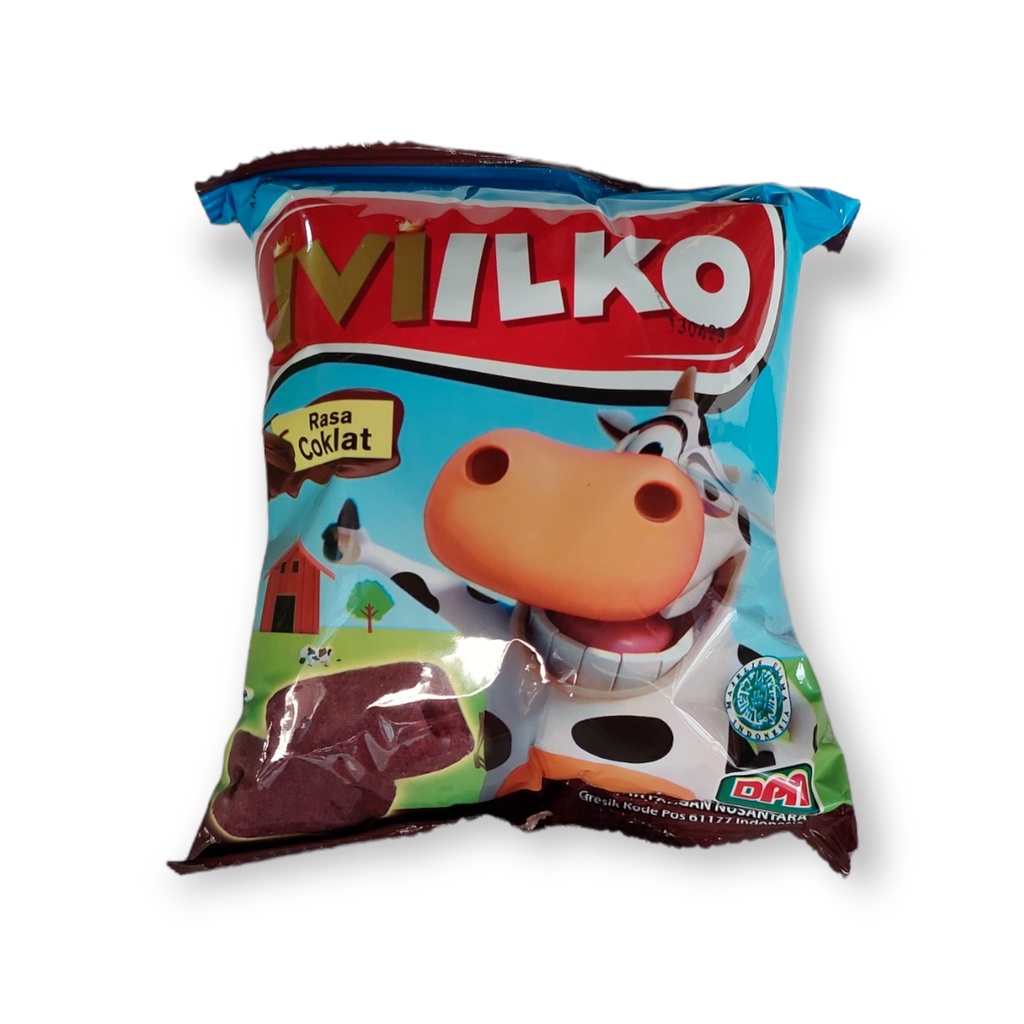 Jual Milko Snack chiki Rasa Coklat Chocolate Berhadiah isi 10 Pcs ...