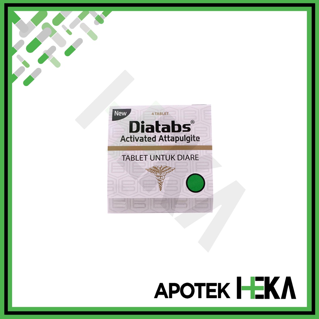 Jual New Diatabs Tablet Obat Diare Strip isi 4 Tablet (SEMARANG ...