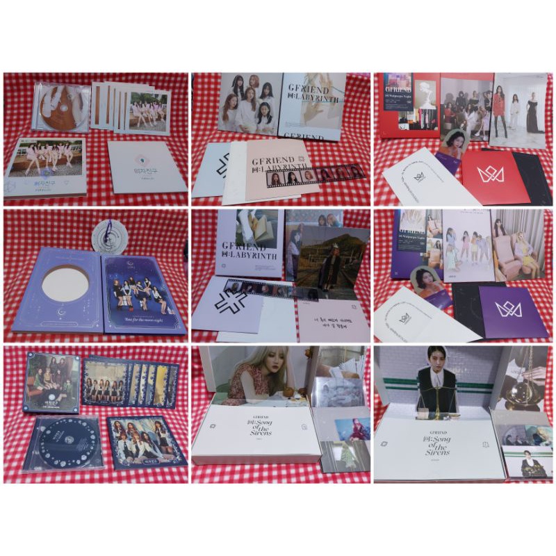 Jual Gfriend Album Only Sowon Yerin Eunha Yuju SinB Umji | Shopee Indonesia