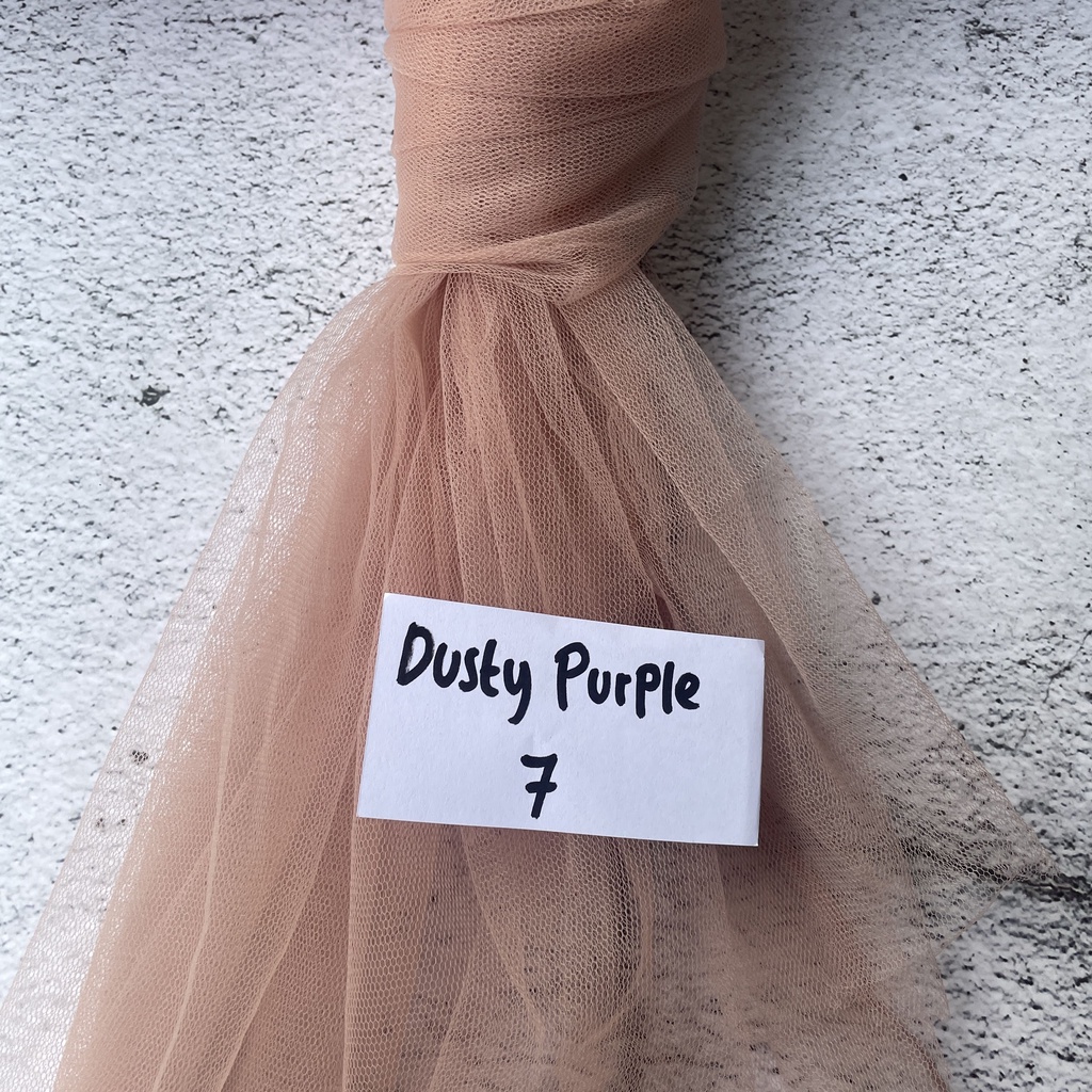 Jual Tille Polos / Tulle Soft / Tile Halus Polos / Tulle Polos Premium ...
