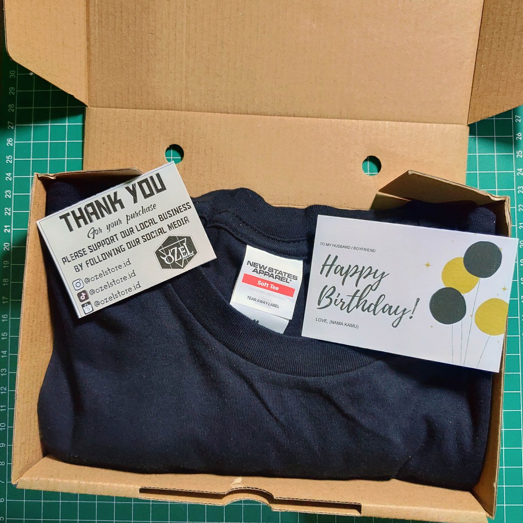 Jual BOX + KARTU UCAPAN | TAMBAHAN PACKING | Shopee Indonesia