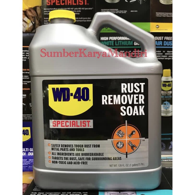 Jual WD-40 Rust Remover Soak WD 40 Rust Remover Soak | Shopee Indonesia