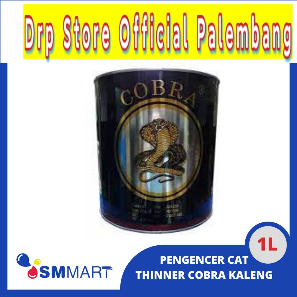 Jual THINNER COBRA HITAM 1L & 5L / TINER THINER COBRA HITAM 1L & 5L ...