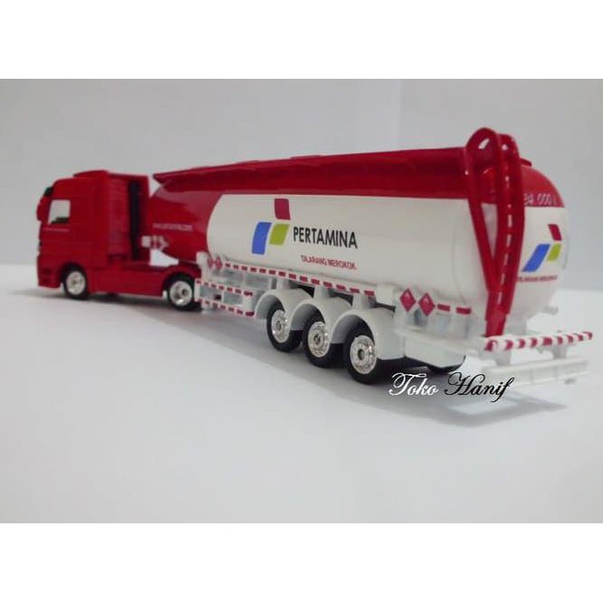 Jual Diecast Miniatur Replika Truck Tanki Pertamina B | Shopee Indonesia