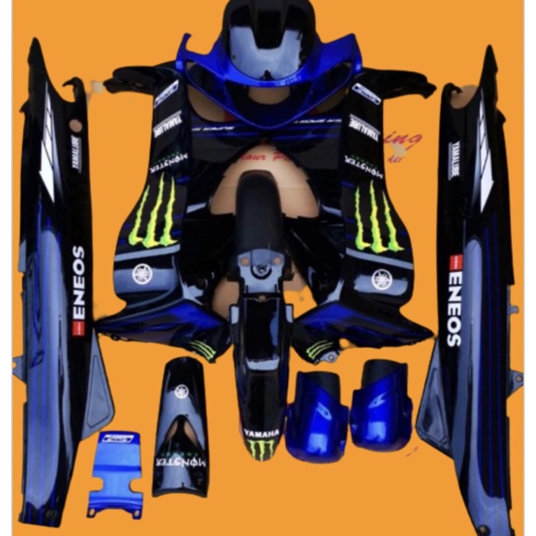Jual body set 125z 125zr movistar / body 125z petronas / body 125z ...