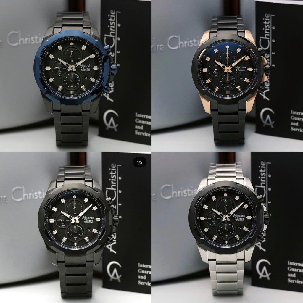 Jual JAM TANGAN PRIA ALEXANDRE CHRISTIE AC 6523 MC / AC6523 / 6523 ...