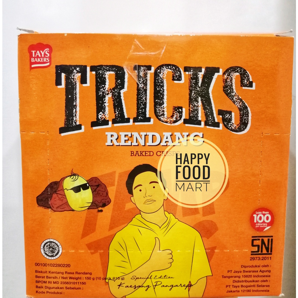 Jual [SALE] TRICKS POTATO 150G/BAKED POTATO SNACK/BISKUIT KENTANG ...
