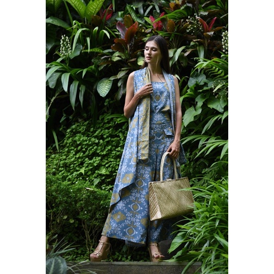 Jual Cap Bali Vest Bulan Grey | Shopee Indonesia