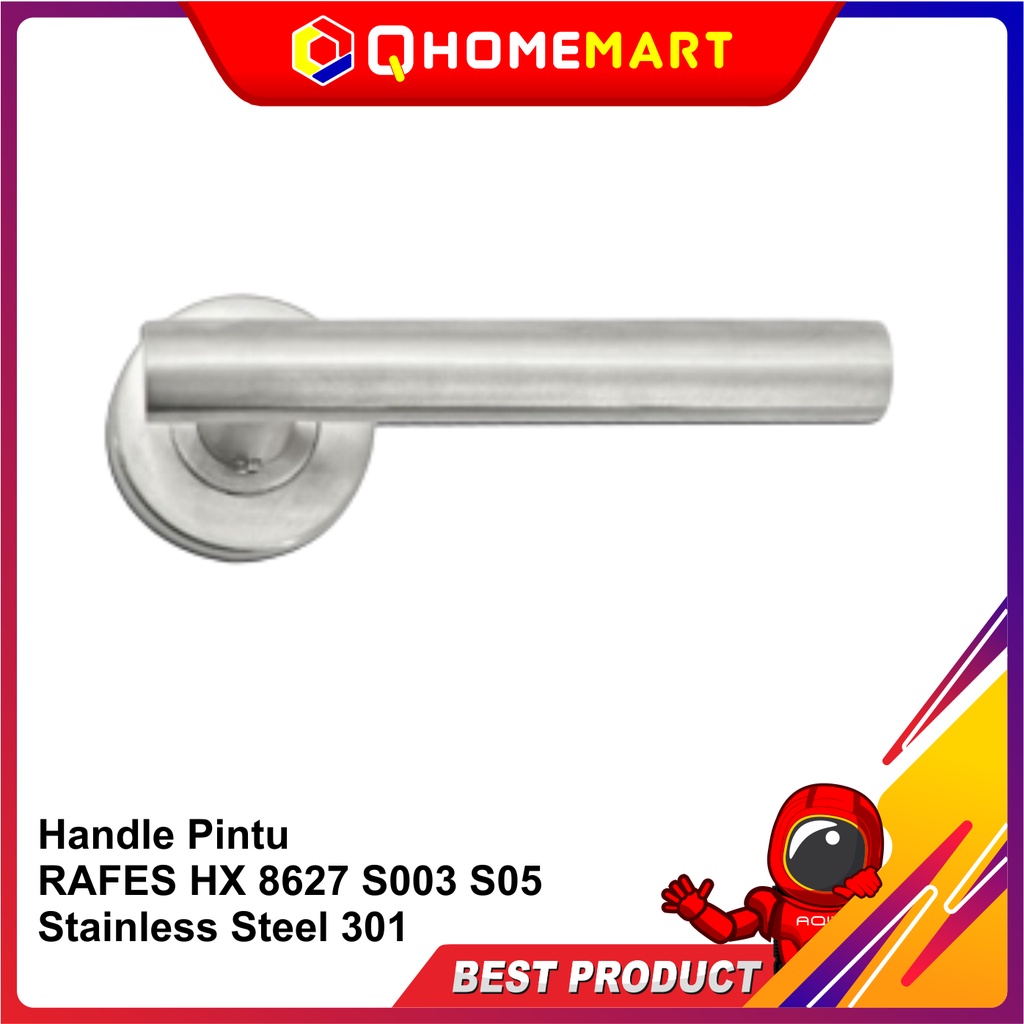 Jual Handle Pintu RAFES HX 8627 S003 S05 Stainless Steel 301 | Shopee ...