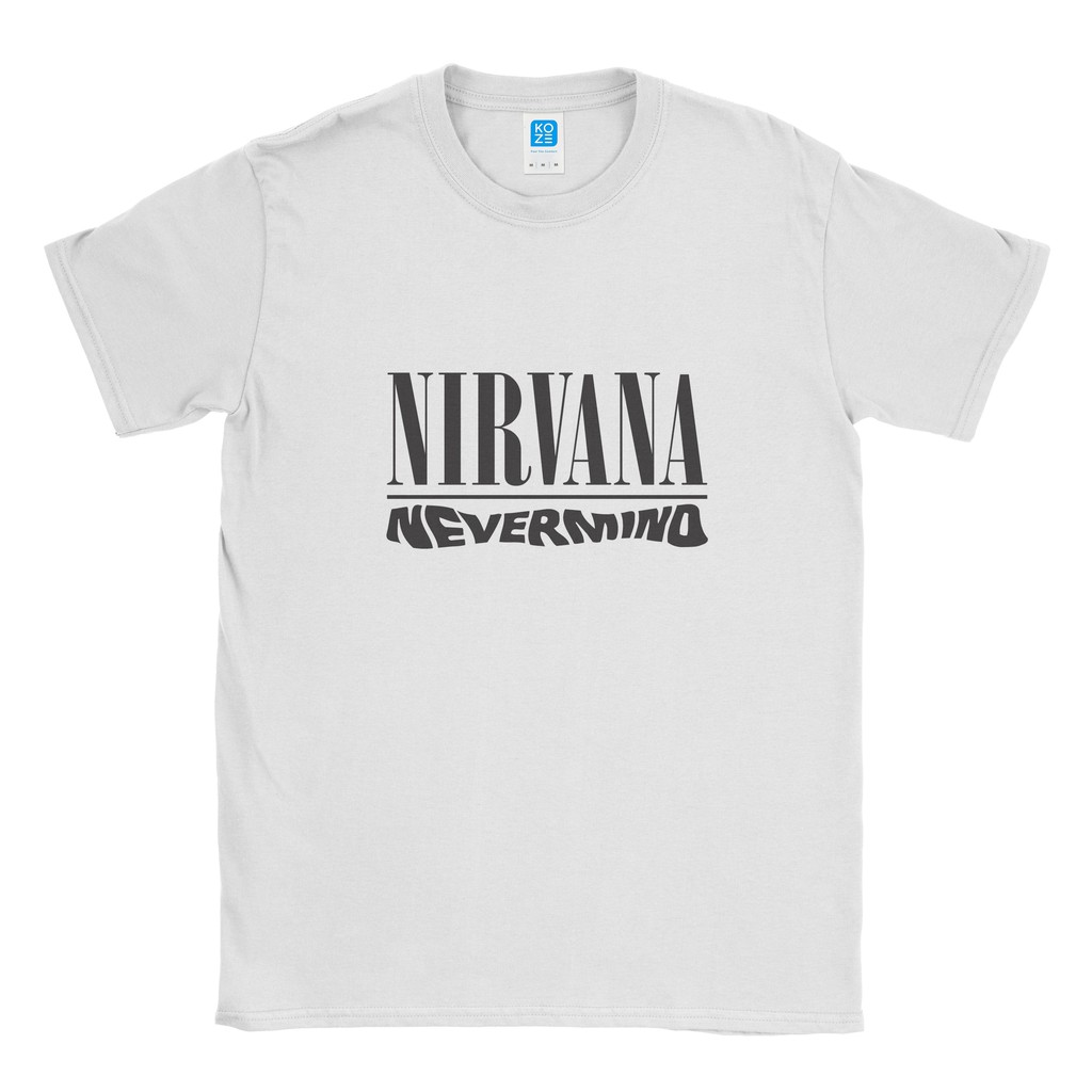 Jual Baju Kaos Band Nirvana Nevermind Logo | Shopee Indonesia Jual Baju Kaos Band Nirvana Nevermind Logo | Shopee Indonesia