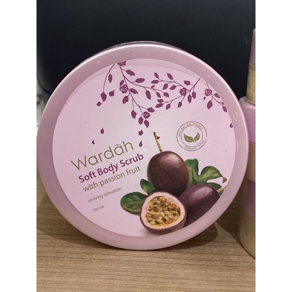 Jual wardah soft body scrub with oassion fruit 150ml | Shopee Indonesia