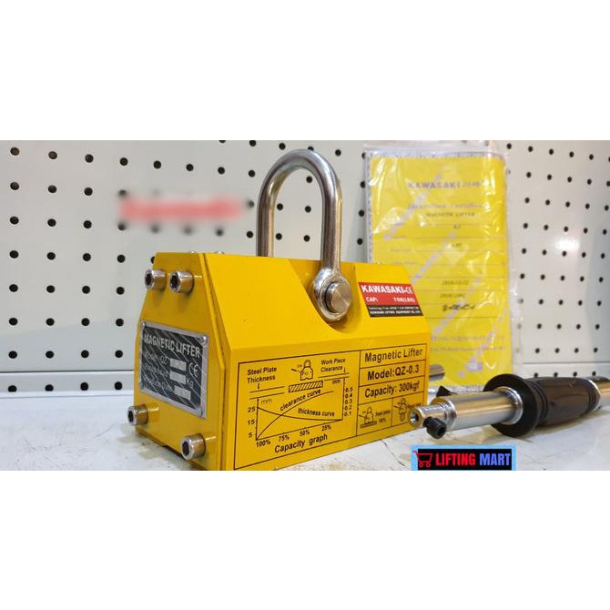 Jual Magnet Lifter Permanent PML / DL Type Cap 300 Kg KAWASAKI, Japan ...