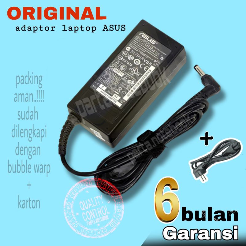 Jual ADAPTOR CHARGER ASUS A46C a43s x45a xA43U A46CB A43E A451LB U36S ...
