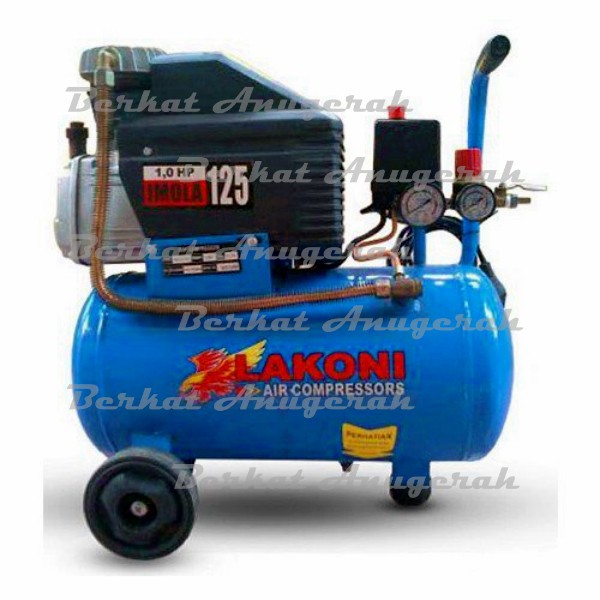 Jual LAKONI Imola 125 Kompresor Angin 1 HP Air Compressor 25 Liter ...