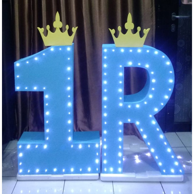 Jual ANGKA LED ULANG TAHUN STYROFOAM | Shopee Indonesia