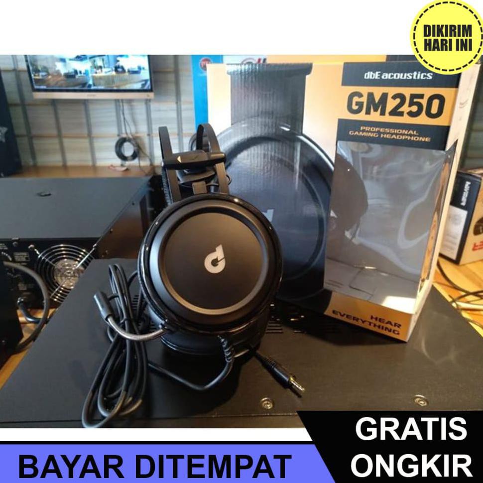 Jual (BAYAR DITEMPAT) JD97 HEADSET GAMING DBE ACOUSTICS GM250 - DBE ...