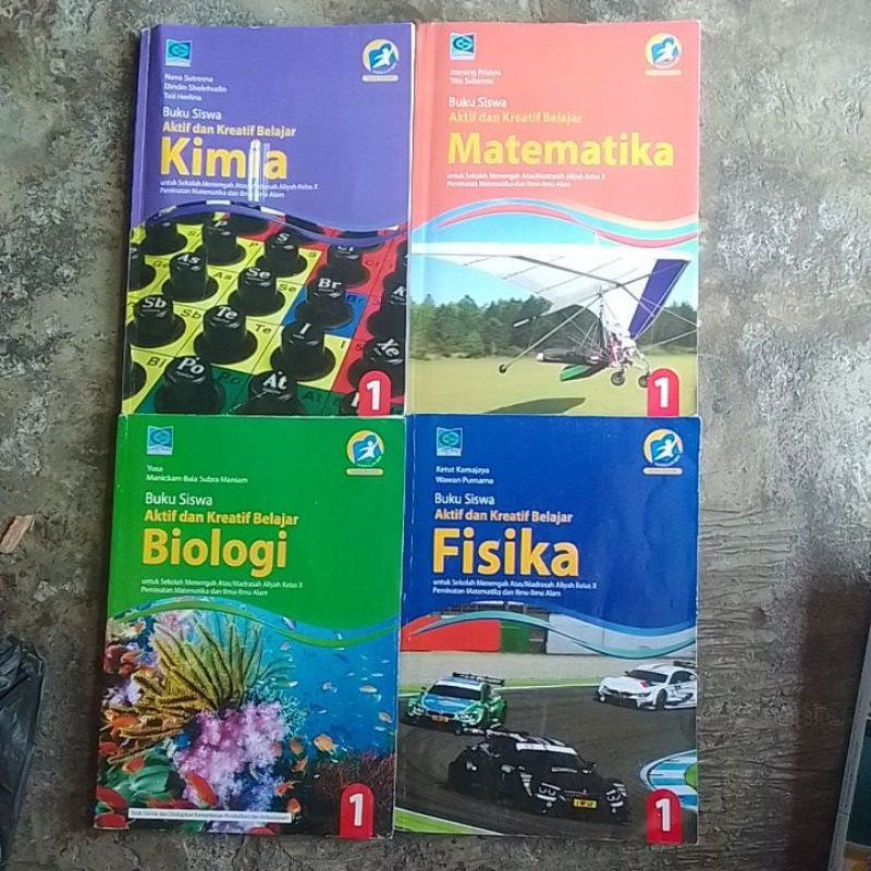 Jual BUKU PELAJARAN SMA KELAS 1,2,3 GRAFINDO ORIGINAL,KIMIA, MATEMATIKA ...