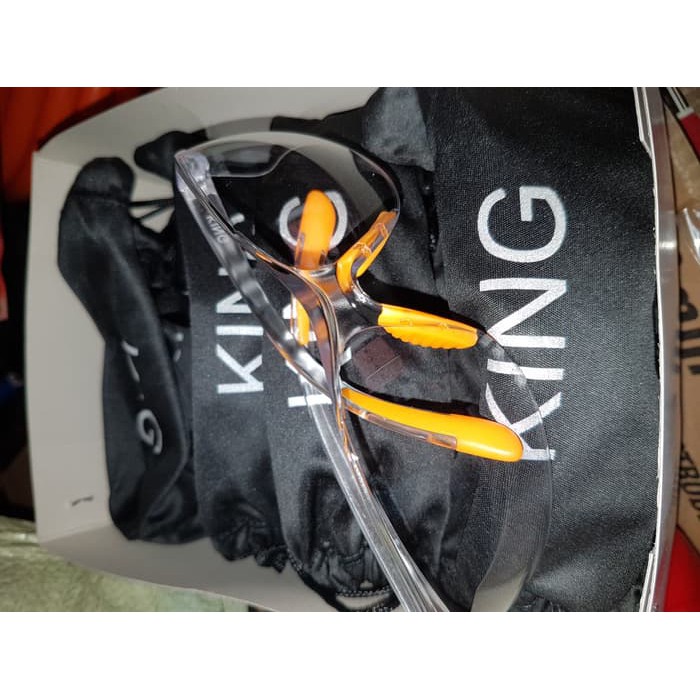 Jual Safety Goggles KING Clear Color / Kacamata Proyek Safety Google ...