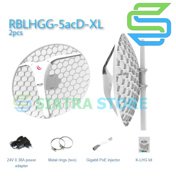 Jual MikroTik LHG XL 5 ac RBLHGG-5acD-XL 2 Pcs/Pack | Shopee Indonesia