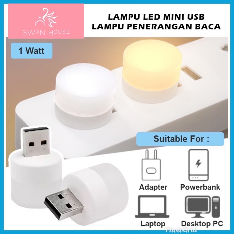 Jual LAMPU LED USB MINI / LAMPU MINI LED USB PORTABLE KECIL / LAMPU BACA LAMPU TIDUR LAMPU ...