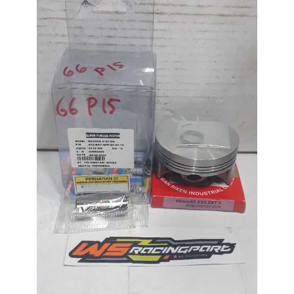 Jual piston BRT FORGED D66 p15/seher brt 66 p15 mentah | Shopee Indonesia