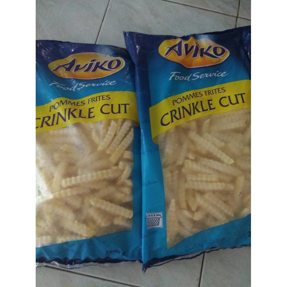 Jual Kentang Aviko Premium Crinkle Cut | Shopee Indonesia