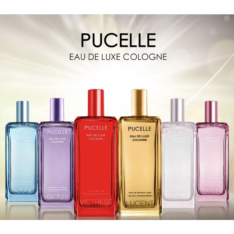Jual Pucelle eau de luxe cologne 100ml , Body spray 150ml | Shopee ...