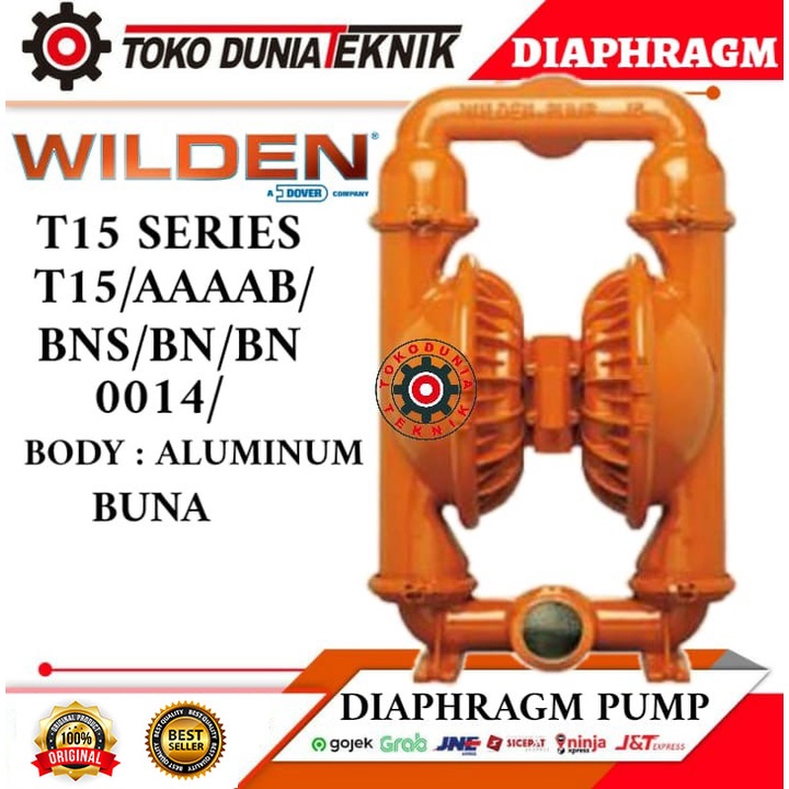 Jual WILDEN PUMP TZ 15/AAAAB/BNS/BN/BN/0014 ATAU 3" BUNA | Shopee Indonesia