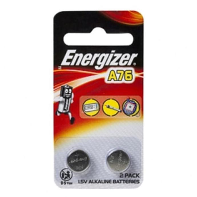 Jual Baterai Energizer Lr 44 1.5V Alkalin 2 Pc Batre Kancing Koin A76 Lr44 Sin-Ter51 Berkualitas ...