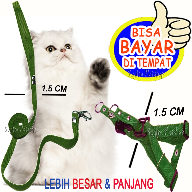 Jual Harness Y Tali Penuntun Kucing Musang Hernes Hewan | Shopee Indonesia