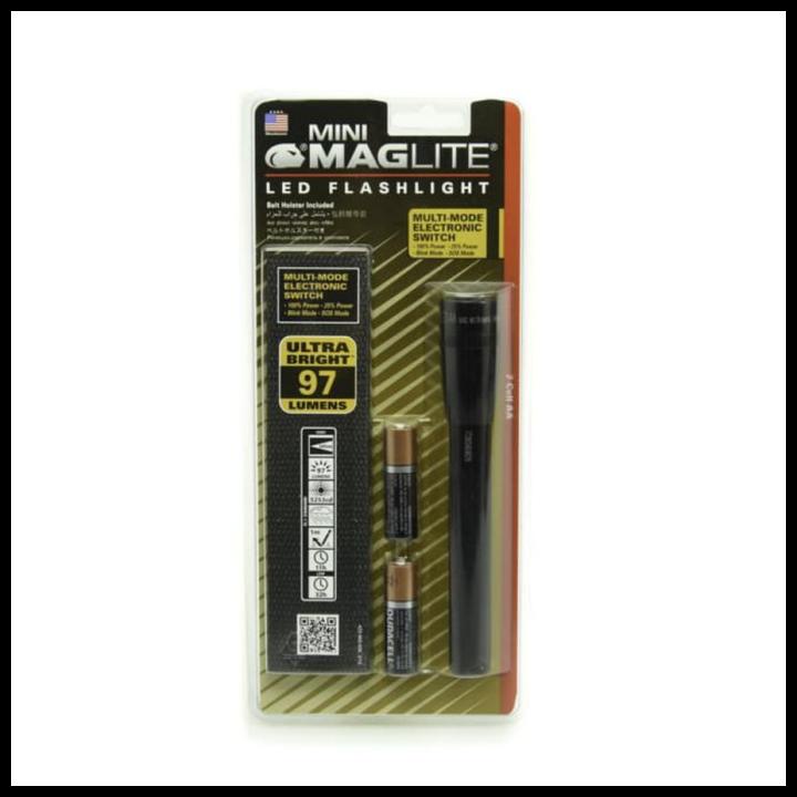 Jual Lampu Senter Led Mini Mag Maglite Led 2-Cell Aa | Shopee Indonesia