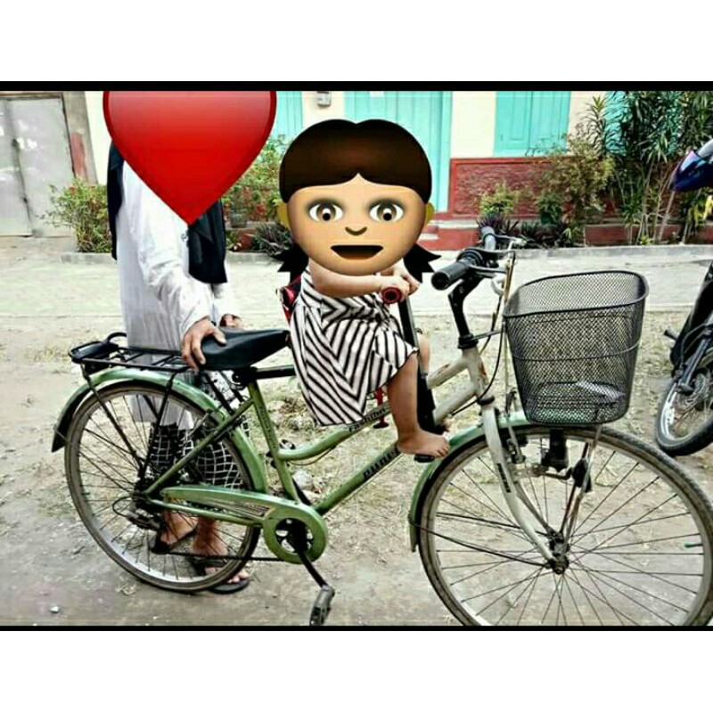 Jual BONCENGAN DEPAN SEPEDA SAYUR/SEPEDA LIPAT | Shopee Indonesia