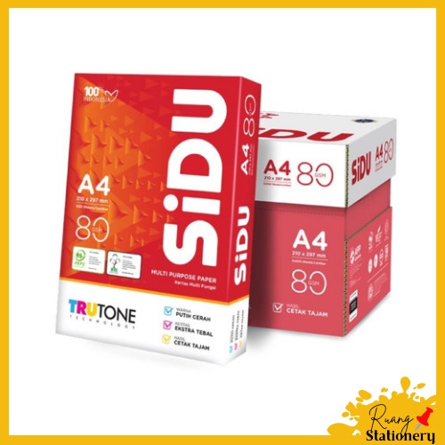 Jual SINAR DUNIA / SIDU Kertas A4 80 Gsm Kertas Fotocopy | Shopee Indonesia