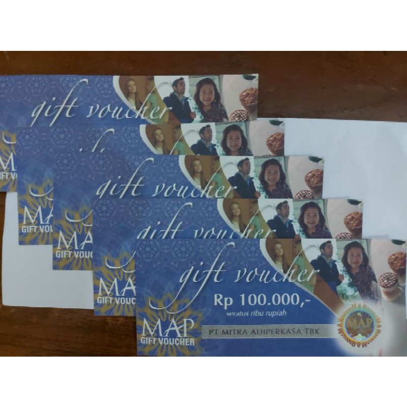 Jual Voucher MAP 500rb ( @100rb ) | Shopee Indonesia
