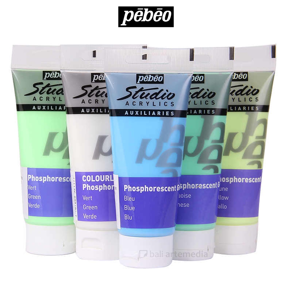 Jual Pebeo Studio Acrylics Phosphorescent Gel 100ml | Shopee Indonesia