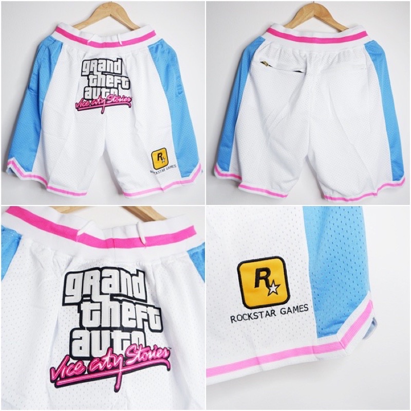 Jual CELANA BASKET NBA JUSTDON X GTA GRAND THEFT AUTO VICE CITY STORIES SPECIAL EDITION | Shopee ...