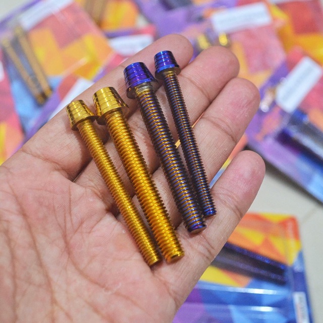 Jual Baut probolt kerucut kaliper monoblok | Shopee Indonesia