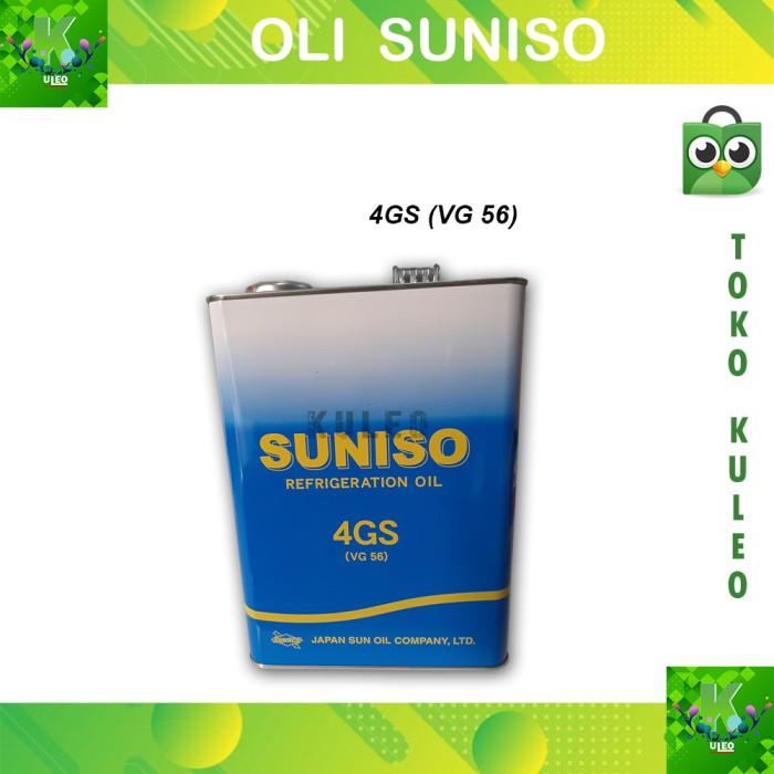 Jual OLI SUNISO 4GS (VG 56) / Oli Kompresor 4 Liter | Kemasan Kaleng ...